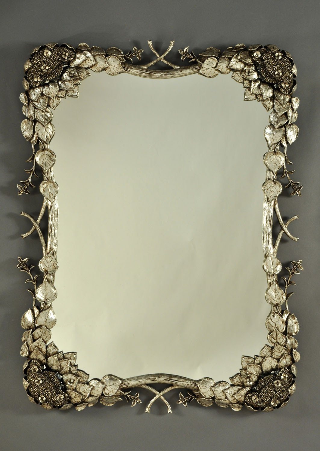 34" x 46" Climbing Hydrangea Mirror Cascading Vines | Free Shipping